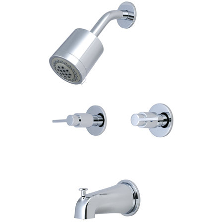 Elements of Design Dubai Tub and Shower Faucet Trim | Wayfair