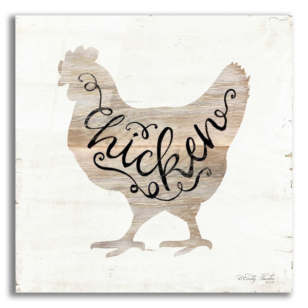 August Grove® Chicken In Beige by Cindy Jacobs - on | Wayfair