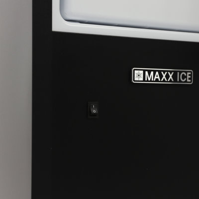 MaxxIce Maxx Ice Shallow Depth Indoor Built-In Undercounter Ice Maker ...