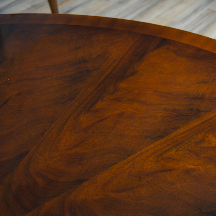 Niagara Extendable Round Solid Wood Dining Table | Wayfair