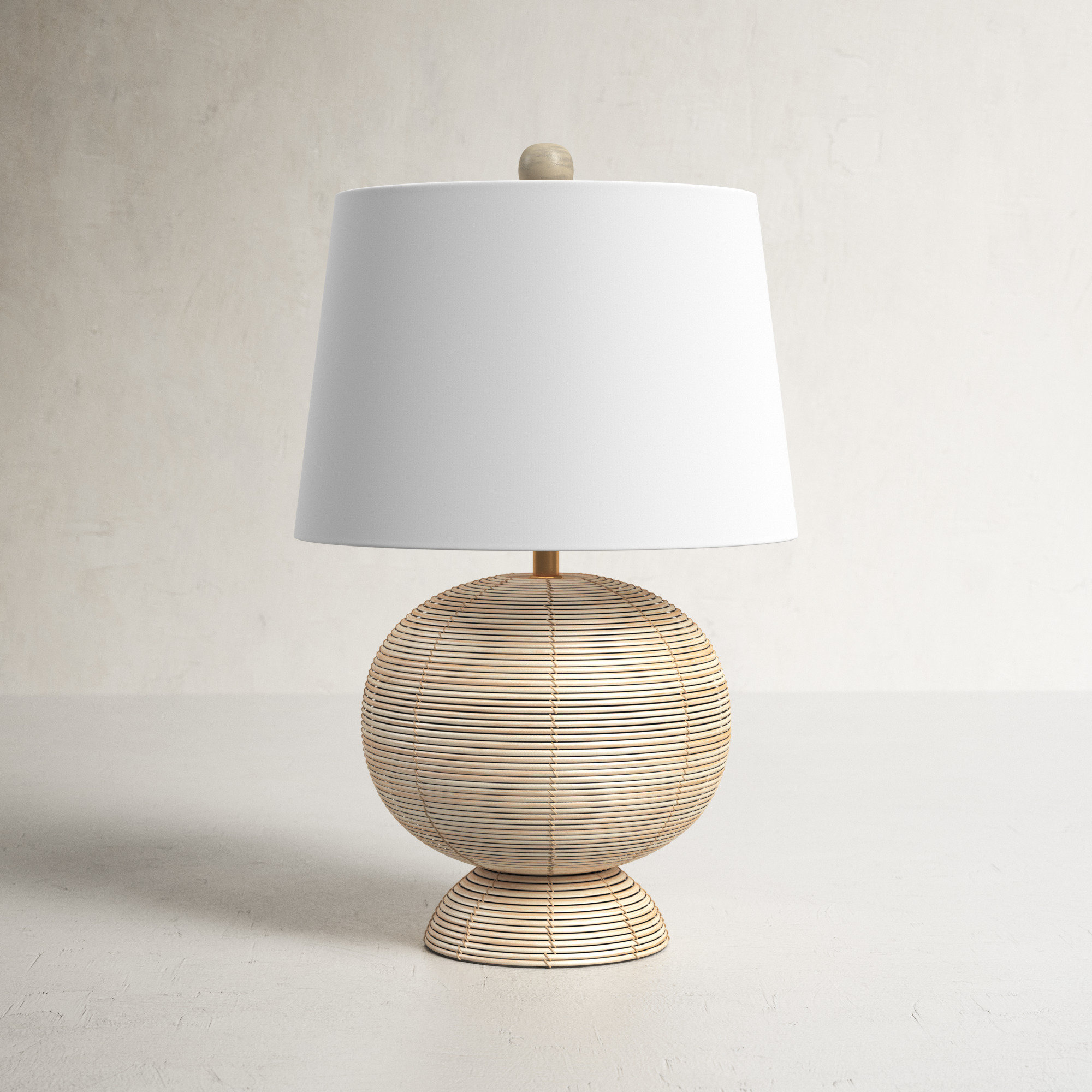 Riley Rattan Table Lamp | Birch Lane