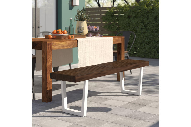 8 Outdoor Bench Ideas to Spend More Time Outside (With Photos!) | Wayfair