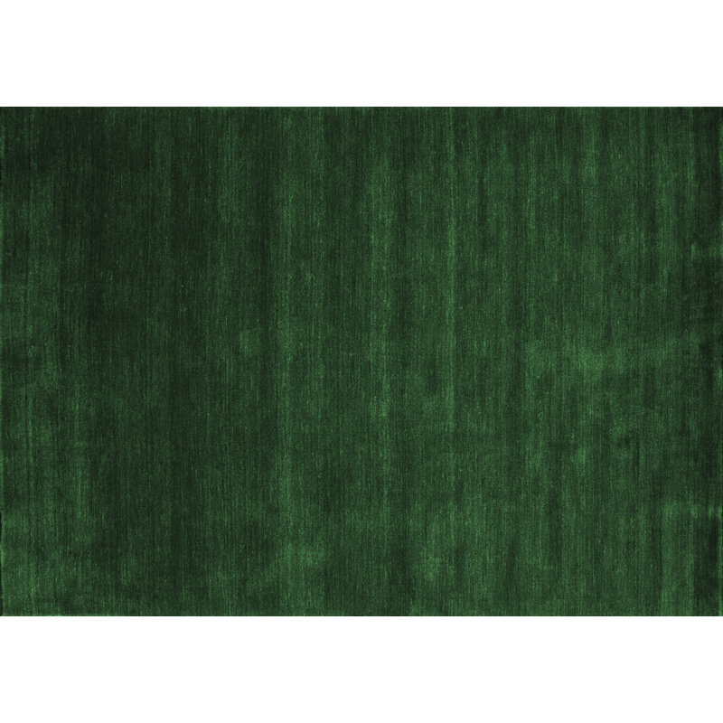 Latitude Run® Contemporary 57 Emerald Green Area Rugs | Wayfair