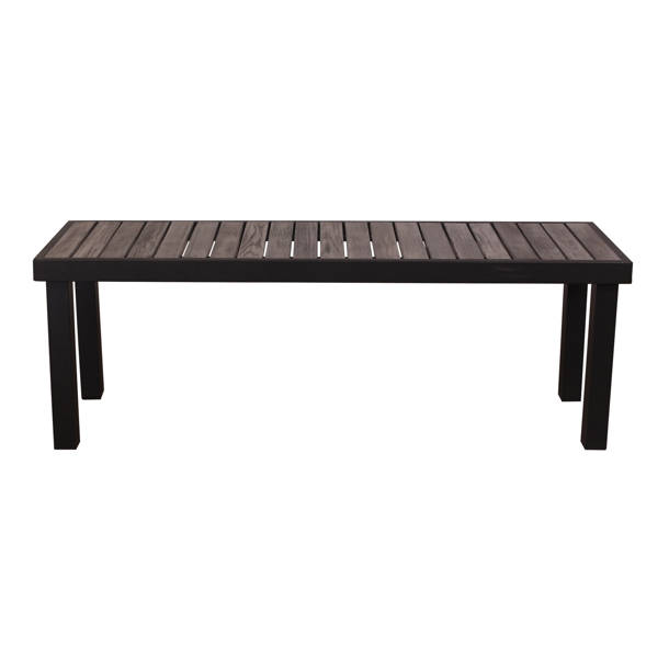 Latitude Run® Alpheus Metal Outdoor Side Table & Reviews | Wayfair