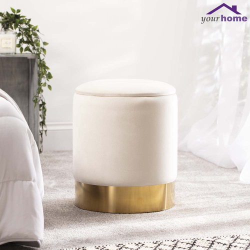 Canora Grey Fernandez 38.5Cm Tall Dressing Table Stool & Reviews ...