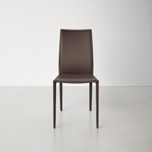 Modern Genuine Leather Dining Chairs | AllModern