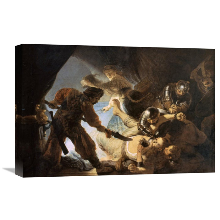 Vault W Artwork The Blinding Of Samson by Rembrandt Van Rijn - Print on ...