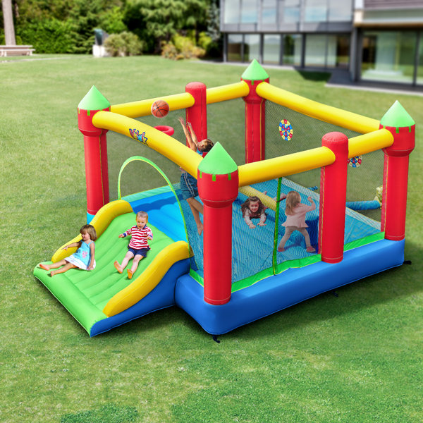Klo Kick 15.3'x 12' 840D Large Bounce House Oxford Inflatable Bouncers ...