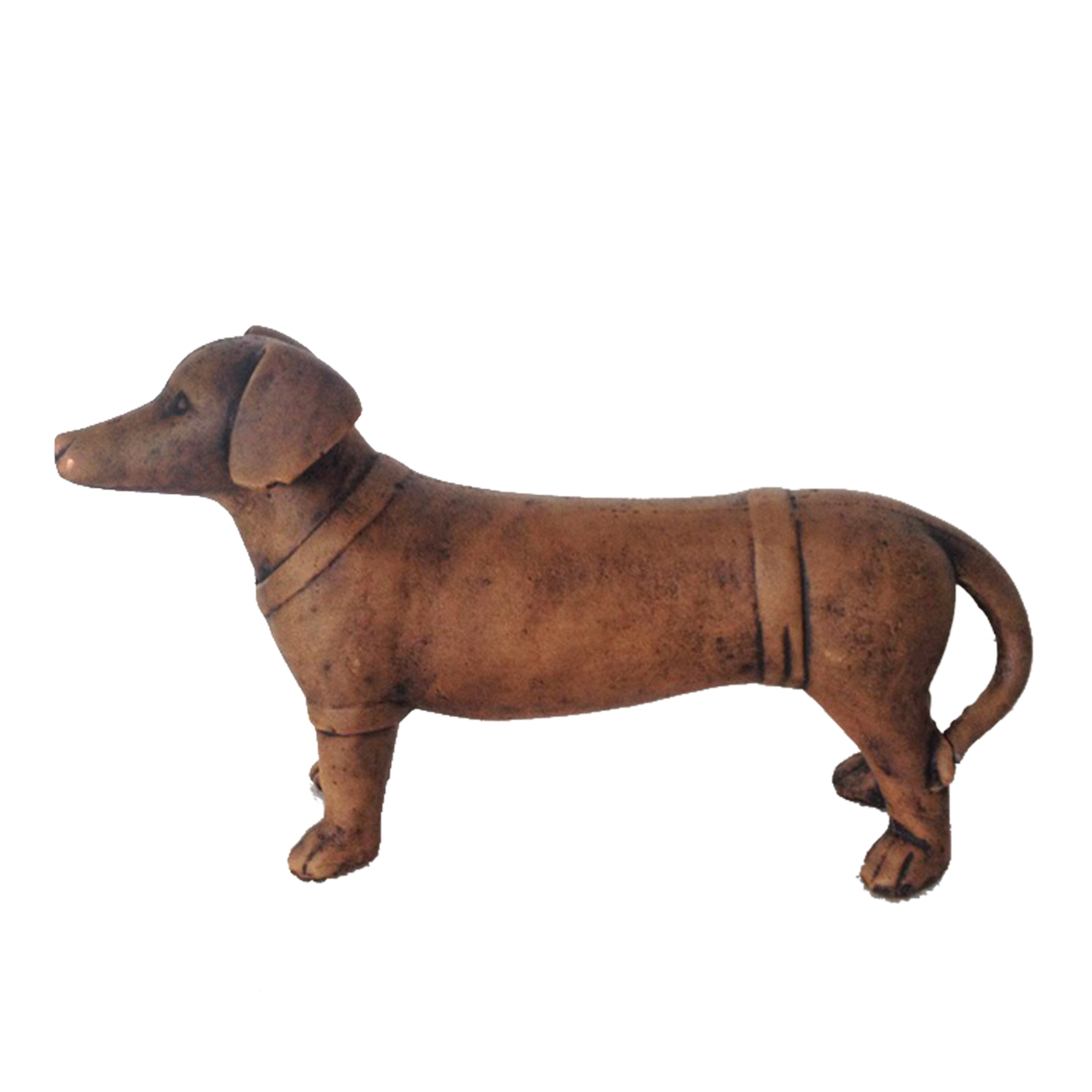 Charlton Home® Deserie Dachshund Dog Figurine & Reviews | Wayfair