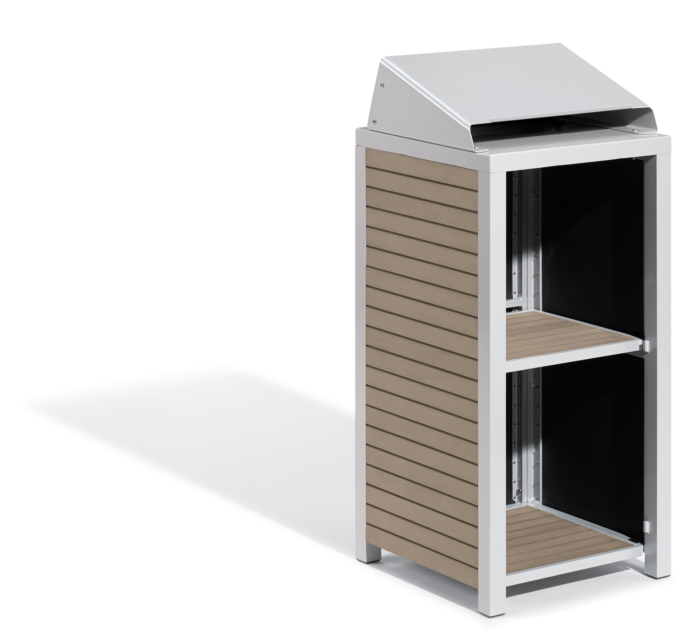 Sol 72 Outdoor™ Mckinnon 49.5" Metal Hostess Stand with Storage | Wayfair