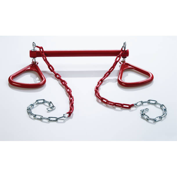 PLAYBERG Plastic Standing Swing with Mounting Hangers and Chains ...