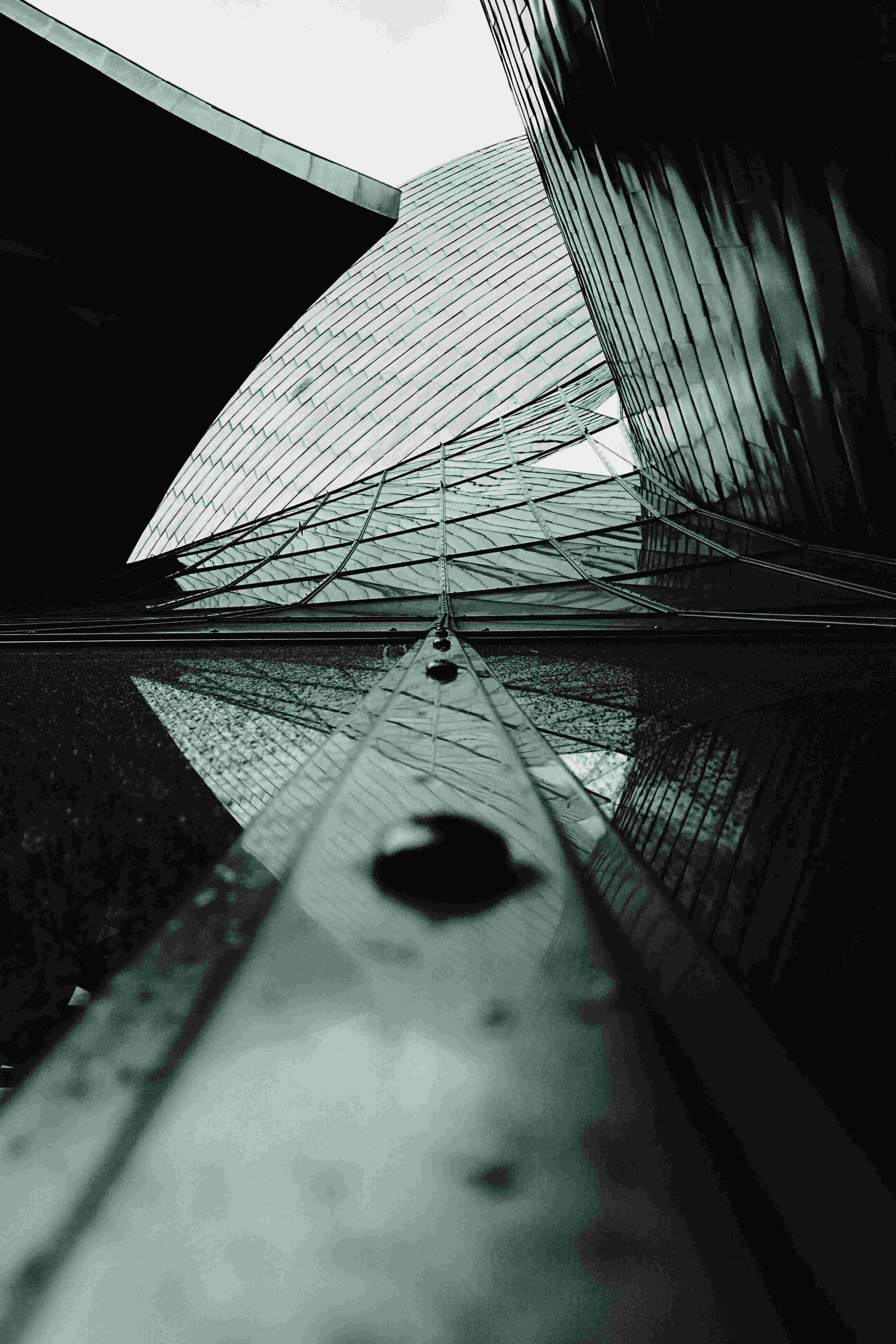 Wrought Studio Sharp Architecture - Wrapped Canvas Photograph | Wayfair