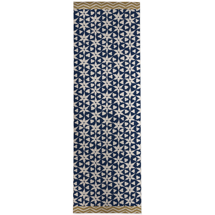 Andover Mills™ Koepke Bula Flower Kitchen Mat | Wayfair