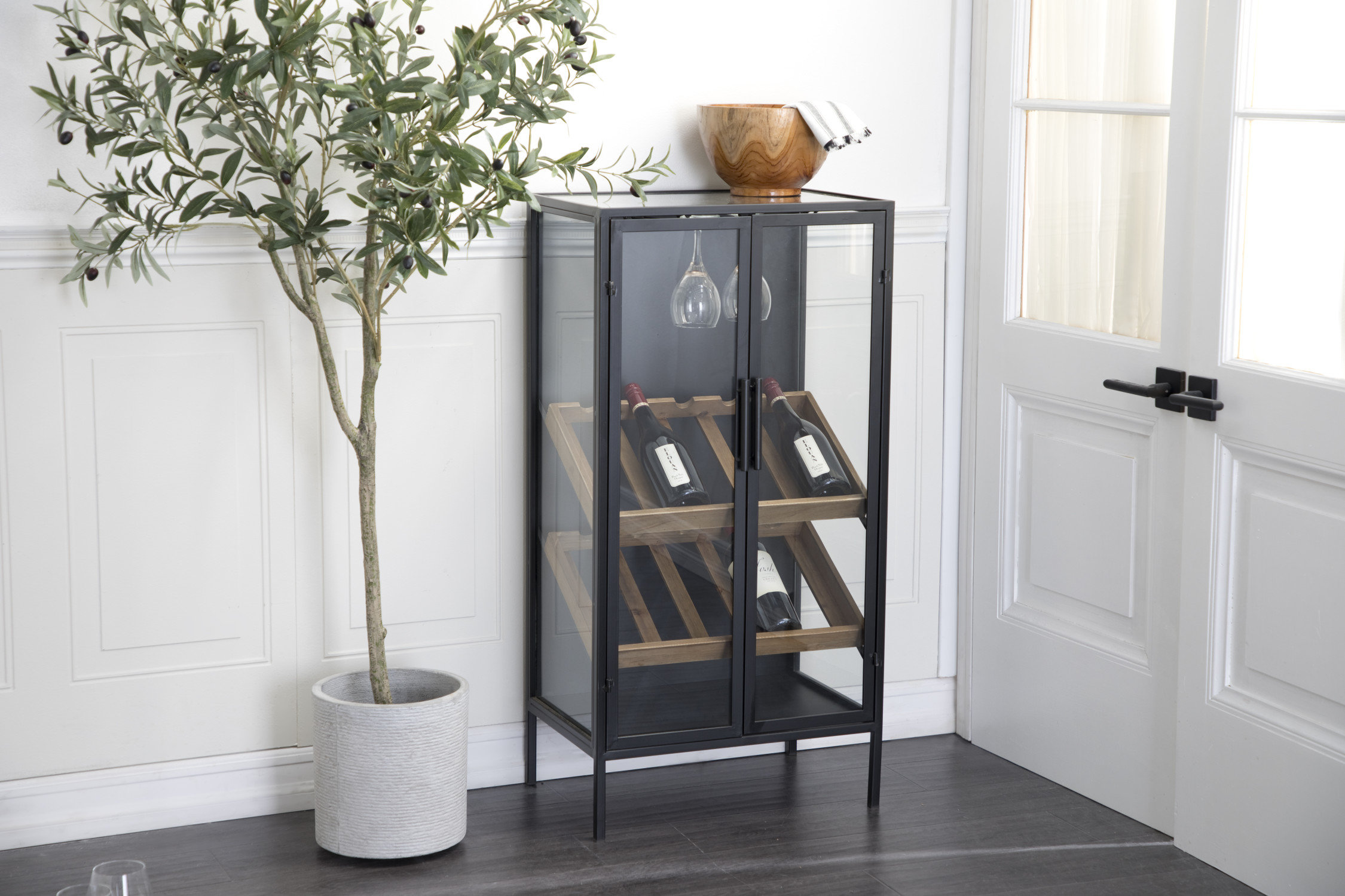 Trent Austin Design® Laverty 10 Bottle Floor Wine Bottle Rack | Wayfair