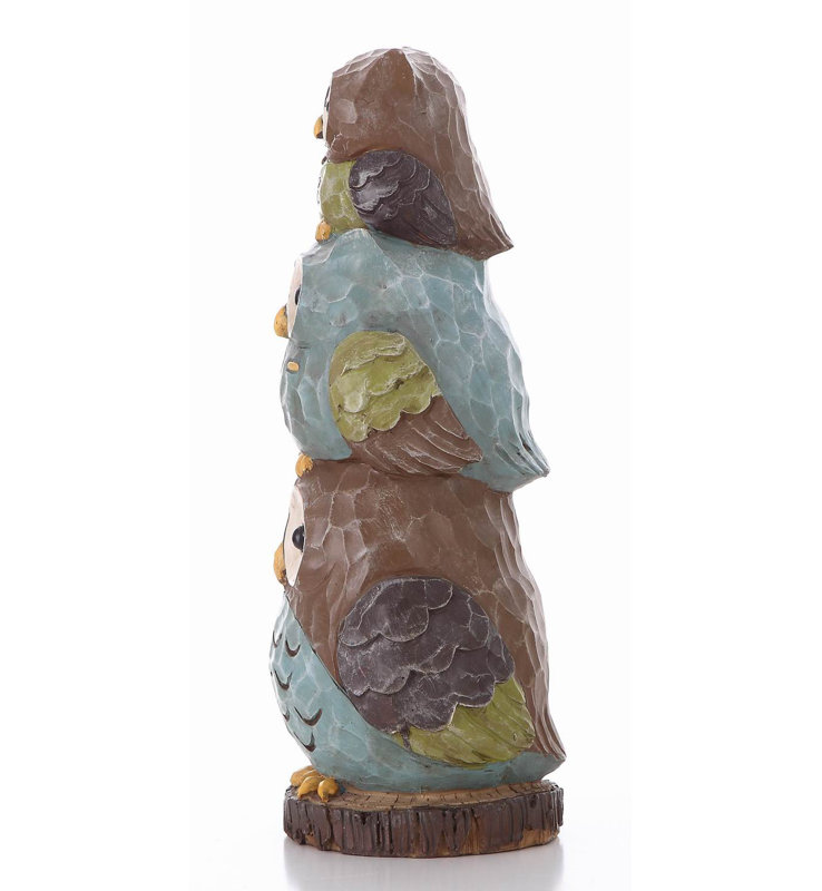 Hi-Line Gift Ltd. Stacking Owls Statue & Reviews | Wayfair
