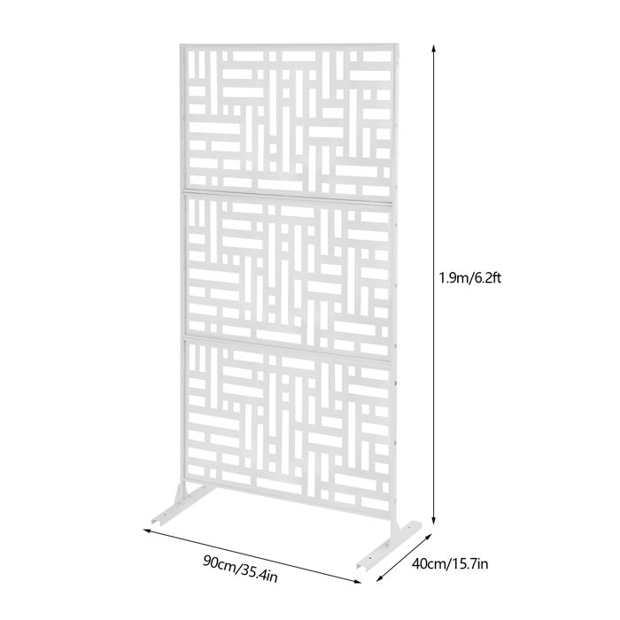FRONG Free Standing Privacy Screen | Wayfair