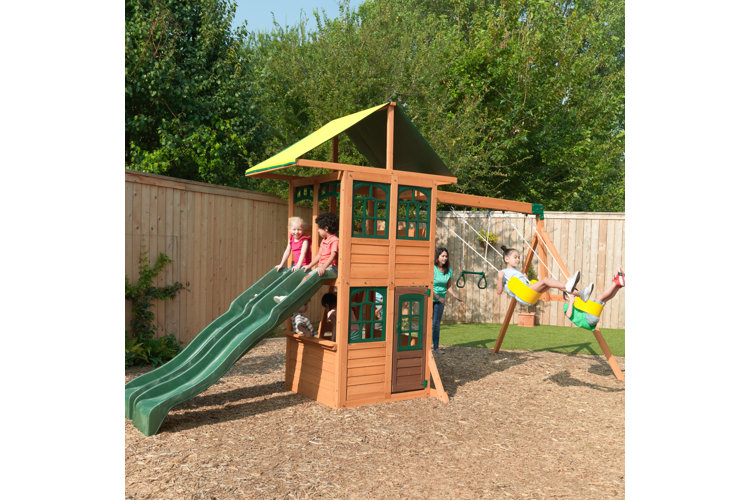 Top 5 Swing Sets with Climbing Walls in 2023 | Wayfair