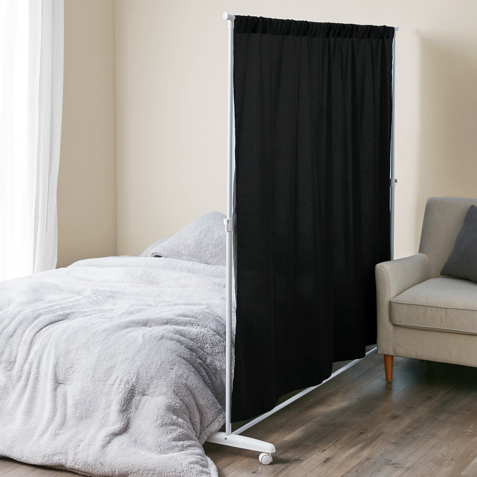 Ebern Designs Nurettin Don't Look at Me Basics Extendable Privacy Room ...