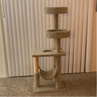 Tucker Murphy Pet™ 61" Telly Cat Condo & Reviews | Wayfair