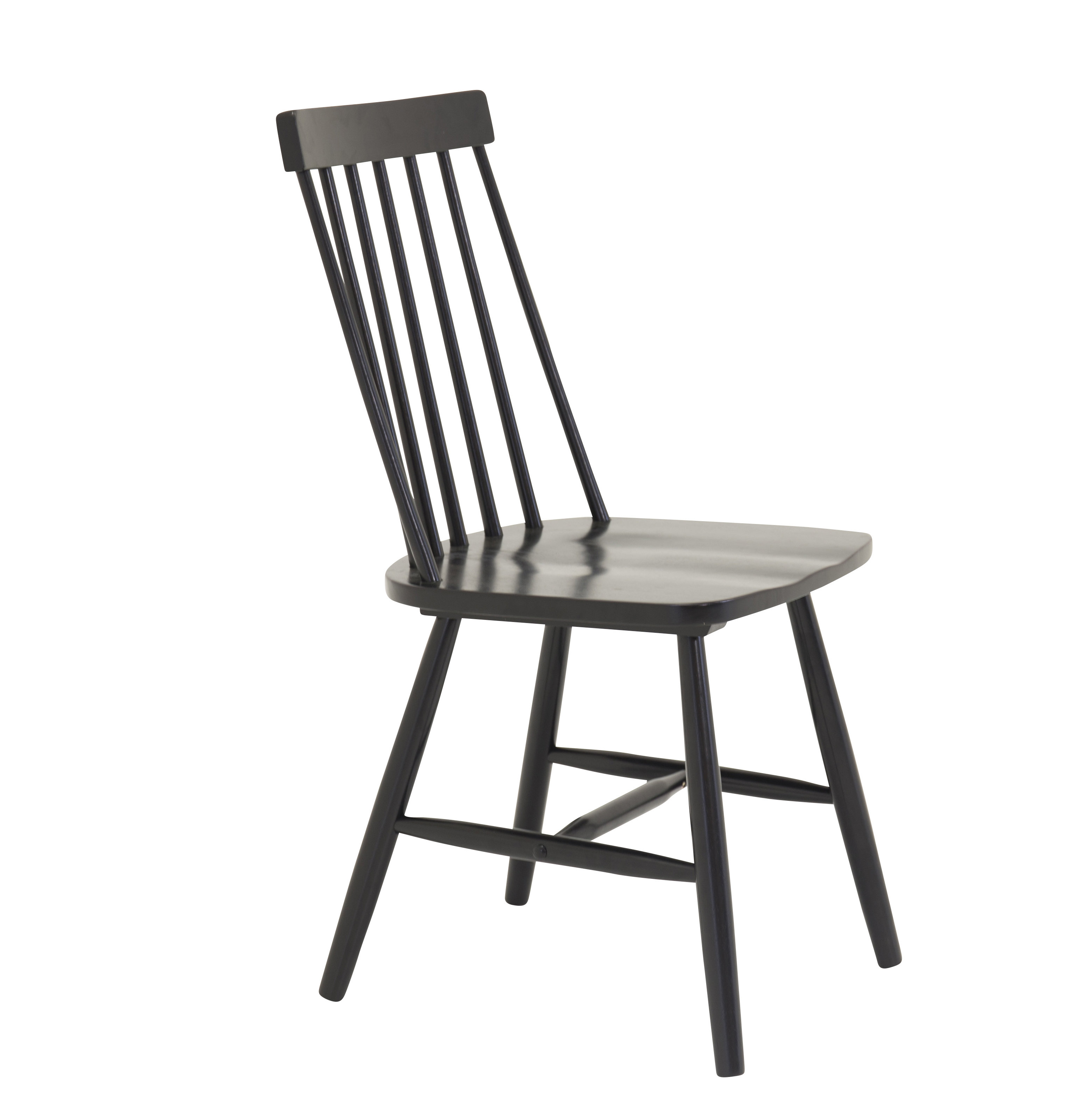 Brambly Cottage Crossett Solid Wood Slat Back Side Chair & Reviews ...