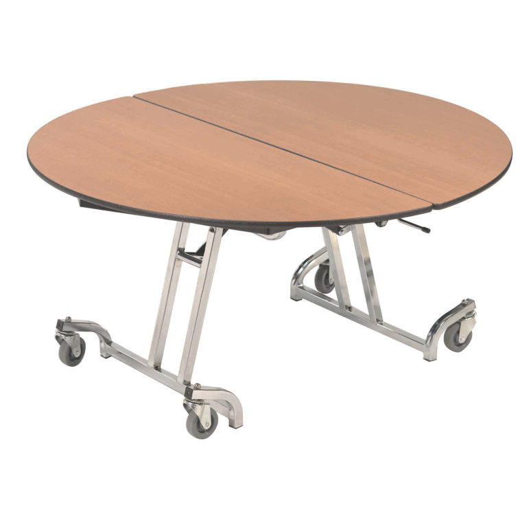 AmTab Manufacturing Corporation Circular Cafeteria Table | Wayfair