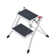 Hailo USA Inc. Mini 2 Step Steel Step Stool with 330 Ib. Load Capacity ...