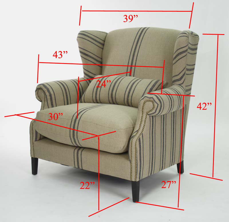Zentique Leon Wingback Chair | Perigold