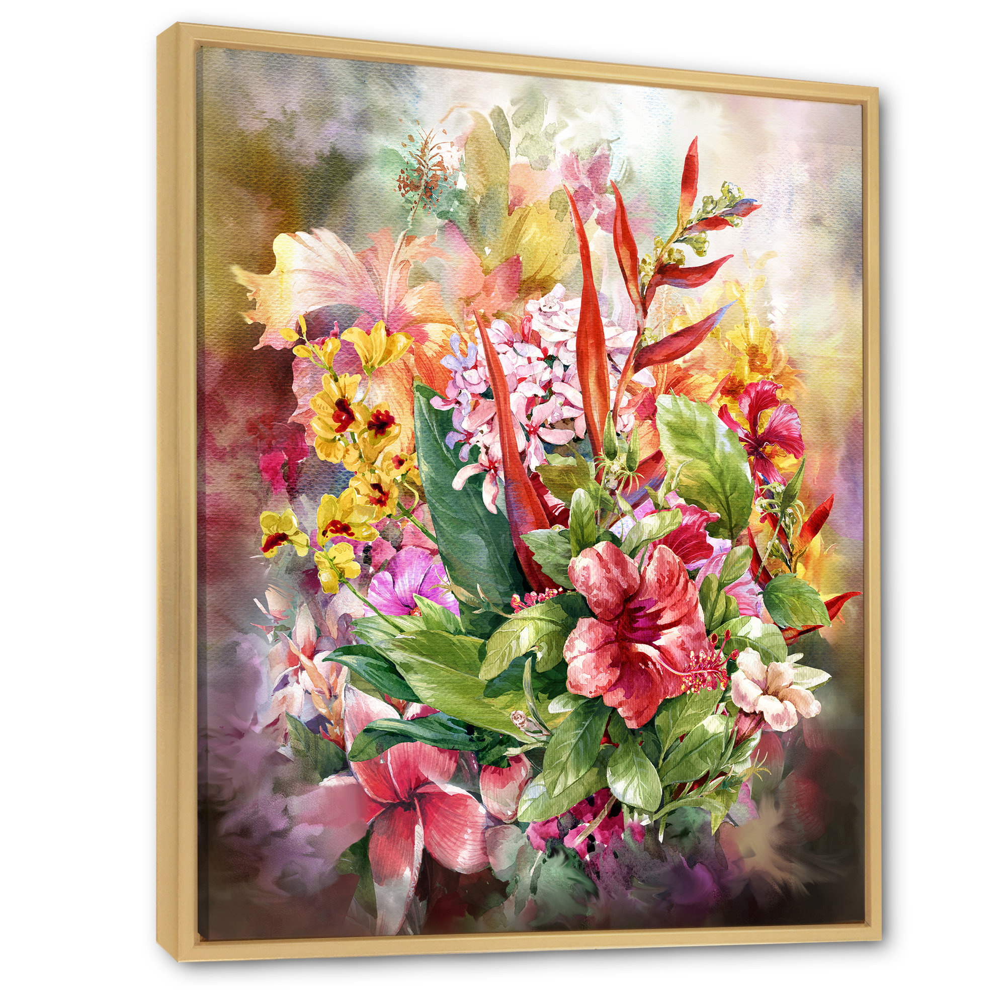 Bay Isle Home Vintage Muticolored Spring Flowers X Vintage Spring ...