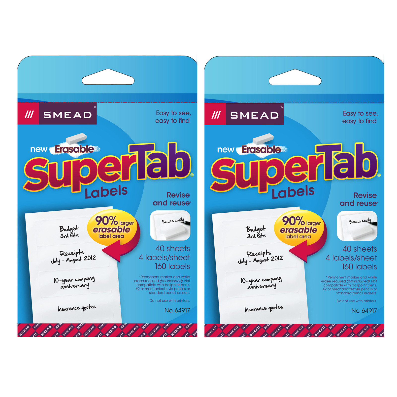 Smead Open Filing Unit File Tab Labels | Wayfair