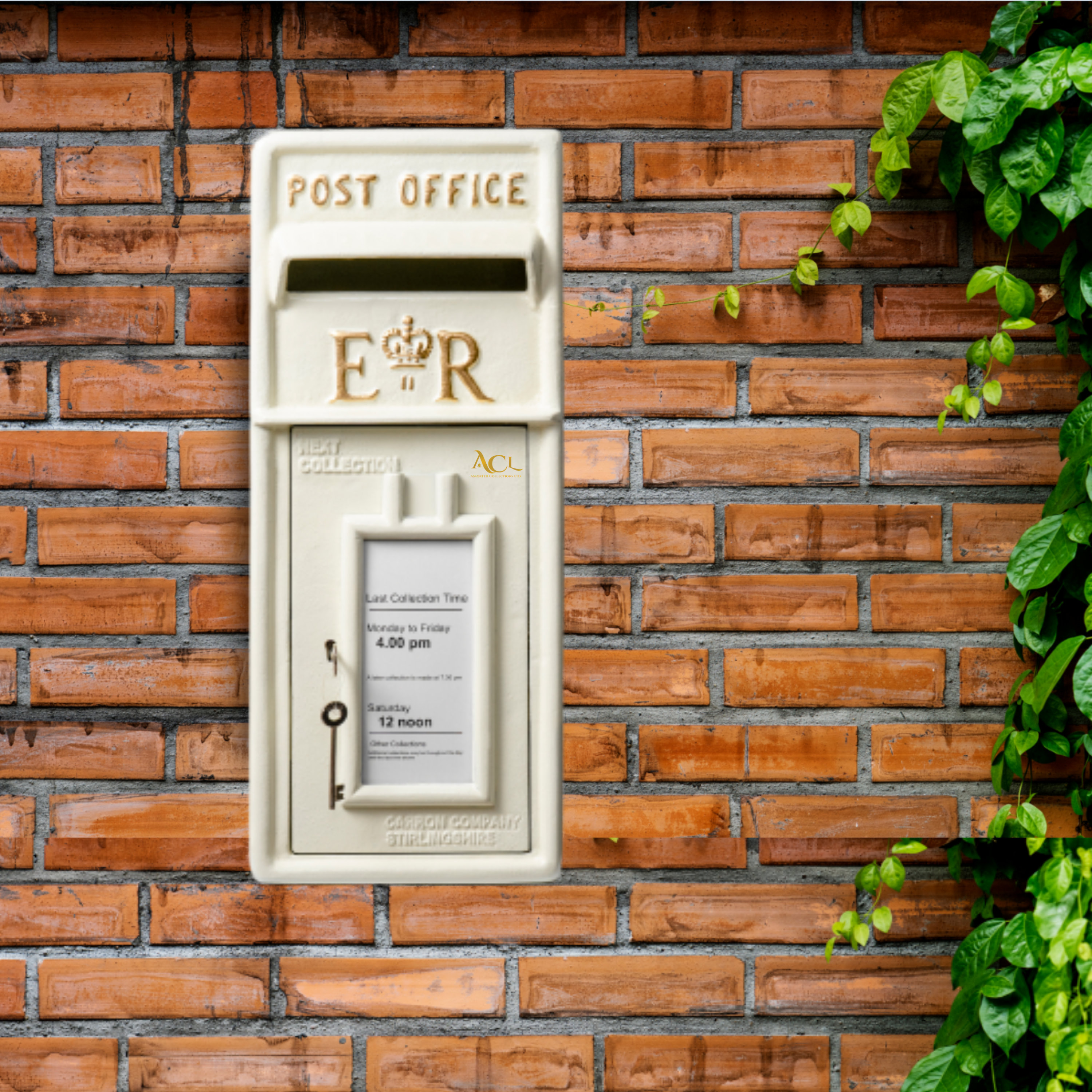 Assorted Collections Post Box Er White Wall /pillar Mount Letterboxes ...