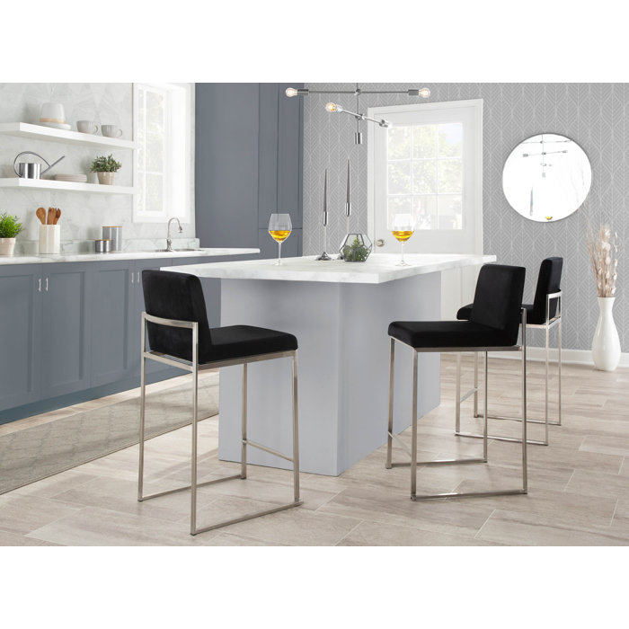 Willa Arlo Interiors Rego Counter & Bar Stool & Reviews | Wayfair