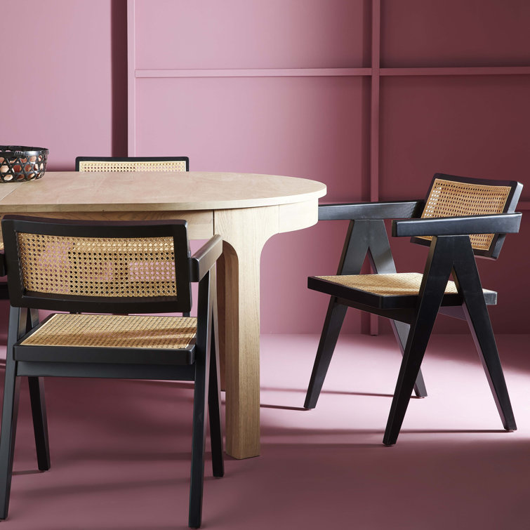 Bay Isle Home Wolbach Stacking Birch Patio Dining Armchair | Wayfair.co.uk