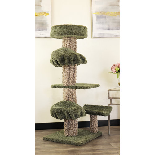 New Cat Condos 50" Cat Tree & Reviews | Wayfair