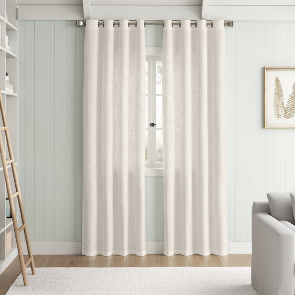 Linen-color-curtains | Wayfair