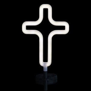 Exhart Solar Cross Outline Garden Stake, 6 by 34.5 Inches & Reviews ...