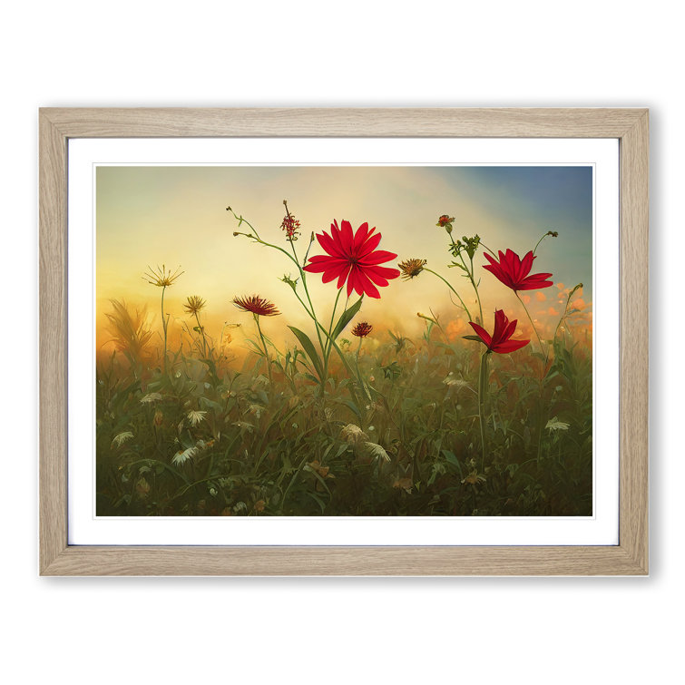 Ophelia & Co. Dramatic Wildflowers Floral - Single Picture Frame ...