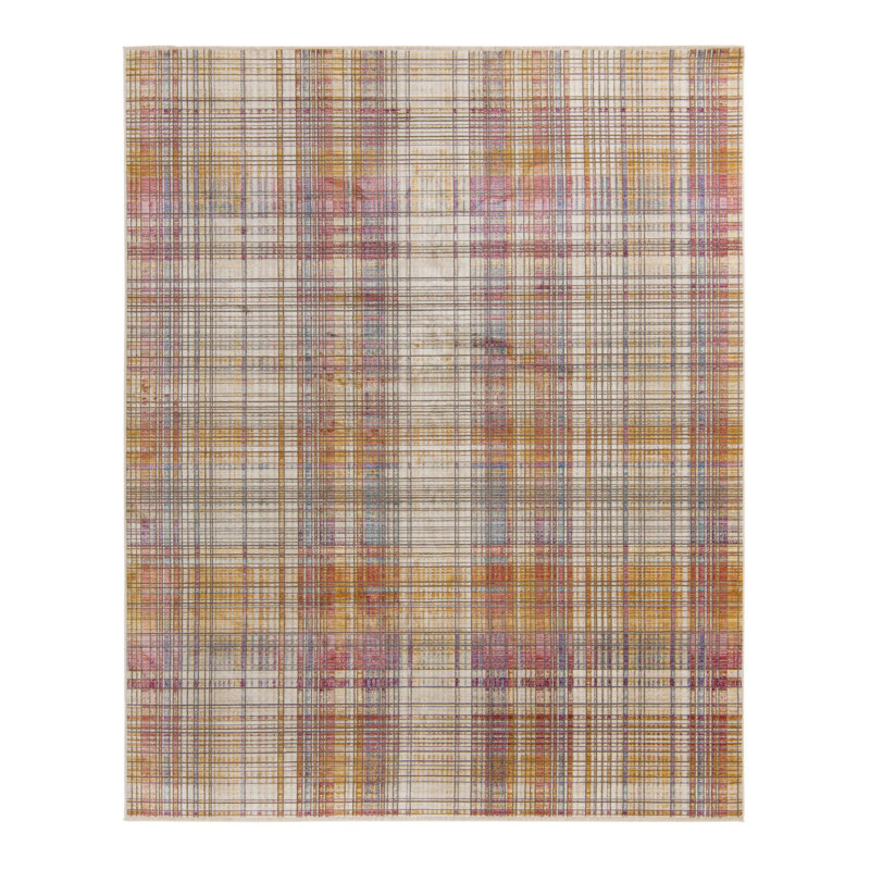 Laurel Foundry Modern Farmhouse Sease Performance Blue/Purple/Yellow ...