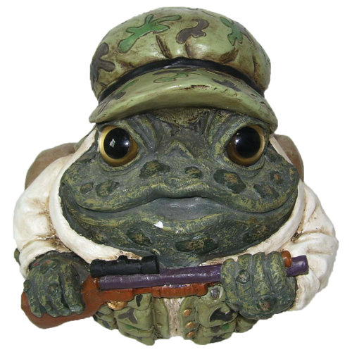 HomeStyles Hunter Character Toad Garden Statue | Wayfair