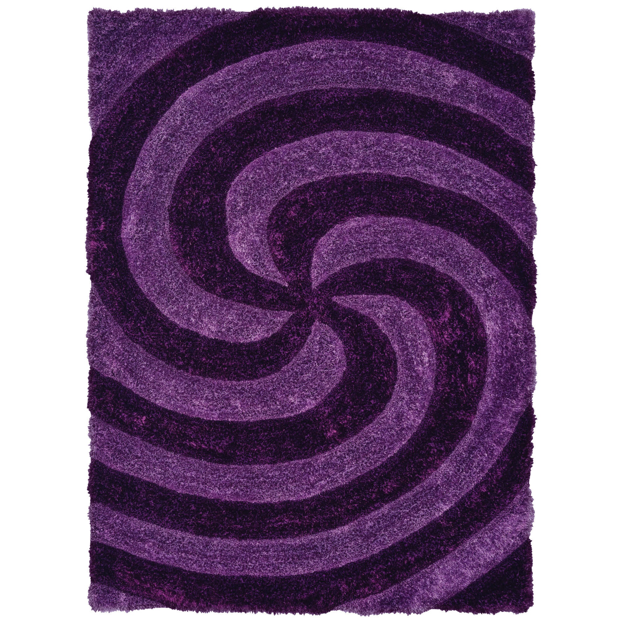 Wrought Studio Fitts Performance Violet Rug & Reviews | Wayfair