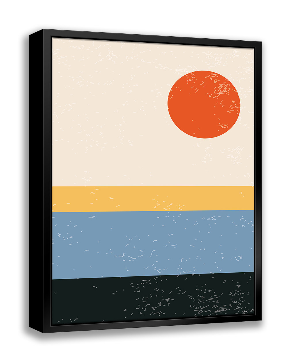 Corrigan Studio® Minimal Shapes Series #14 - Floater Frame Graphic Art ...