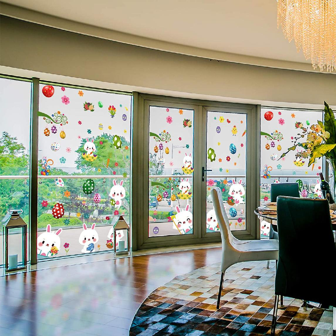 The Holiday Aisle® 9 Piece Window Decal Set | Wayfair