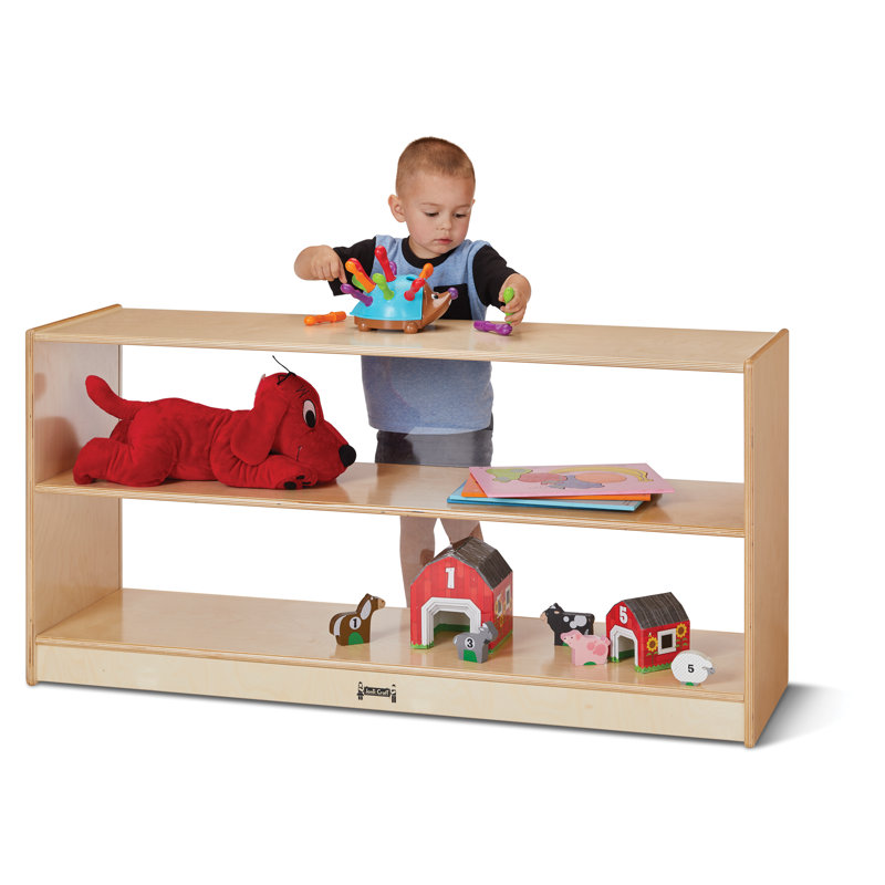 Jonti-Craft® Double Sided 2 Compartment Shelving Unit | Wayfair