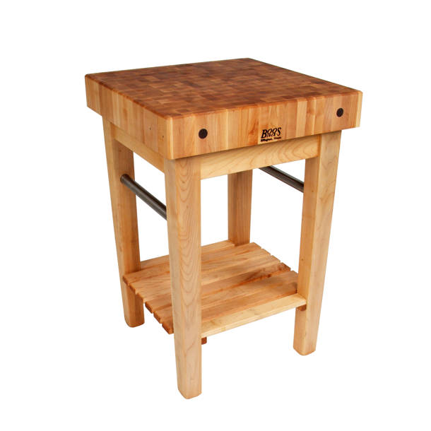 John Boos BoosBlock® Prep Table with Butcher Block Top & Reviews | Wayfair