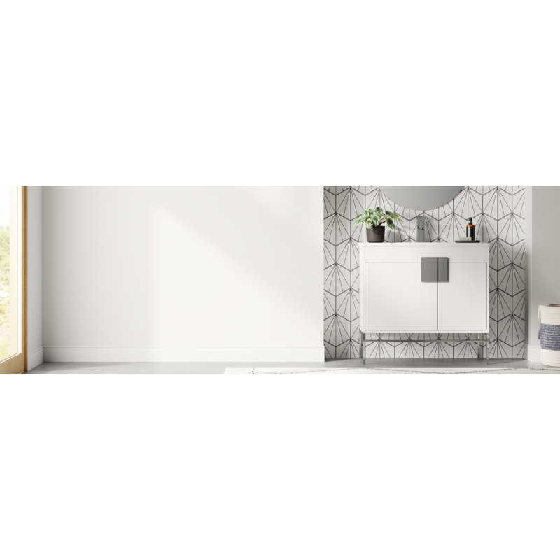 Merola Tile Aster 8.63" x 9.88" Porcelain Patterned Wall & Floor Tile ...