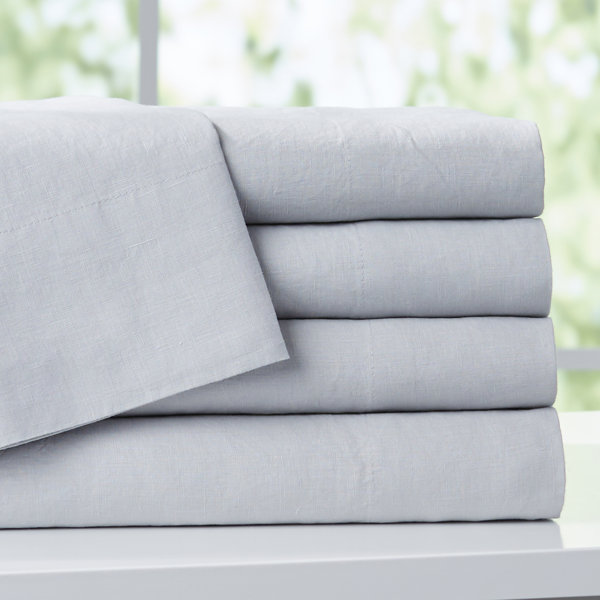 AllModern Frazier Linen Sheet Set & Reviews | Wayfair