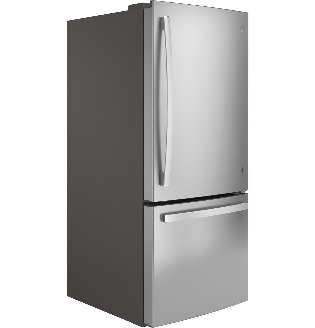 GE Appliances Energy Star 30" Bottom Freezer 21.0 cu. ft. Refrigerator ...