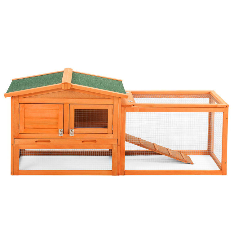 Archie & Oscar Ledford Weather Resistant Small Animal Hutch with Ramp ...