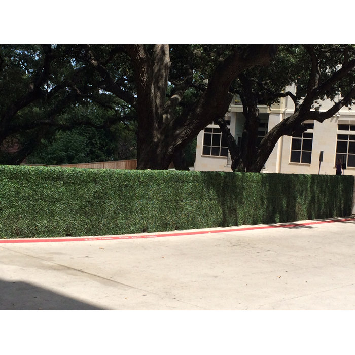 GreenSmart Dekor 1.5 ft. H x 1.5 ft. W Artificial Ficus Fence Panel ...