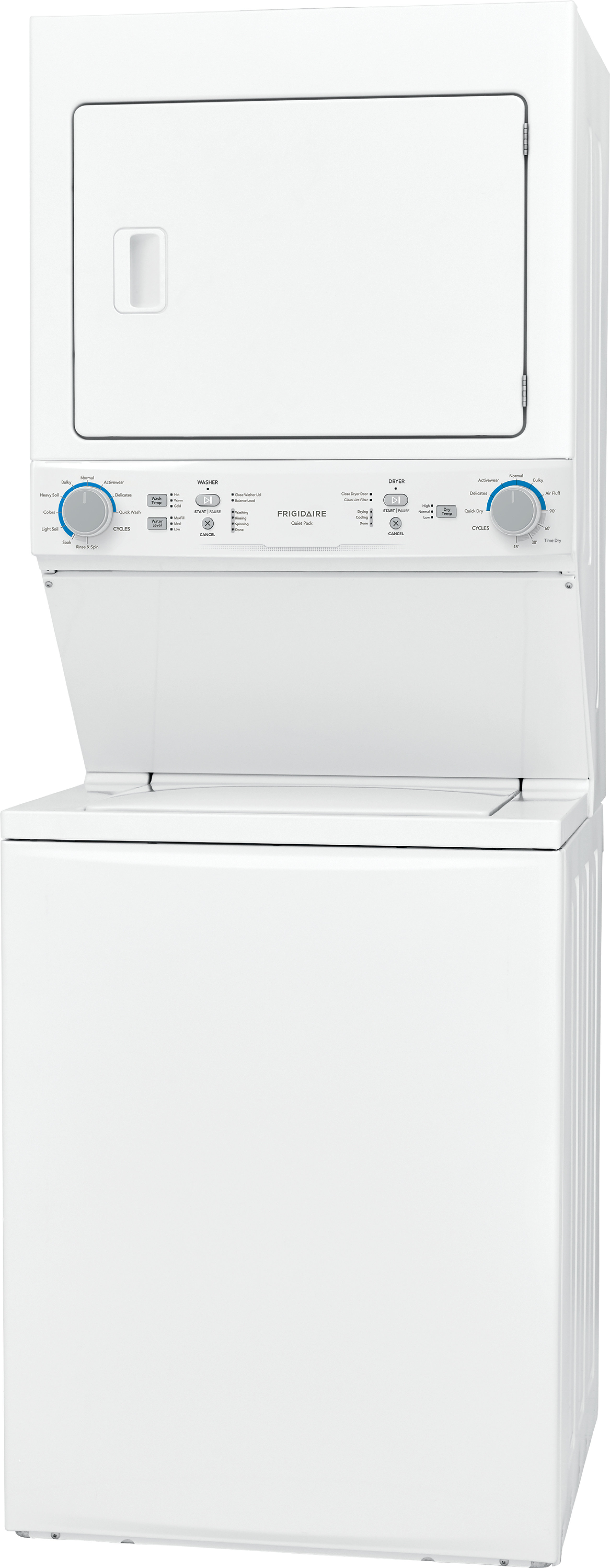 Frigidaire Laundry Center with 3.9 Cubic Feet Top Load Washer Washer ...