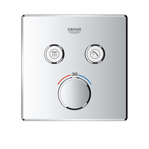 GROHE GRT Smart Control Concealed Thermostatic Shower Valve | Wayfair.co.uk